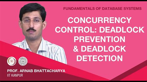 Concurrency Control Deadlock Prevention And Deadlock Detection Youtube