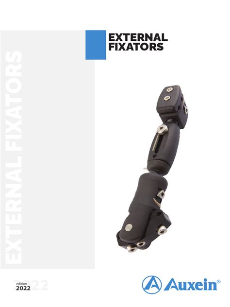 External Fixator System Pdf Drill Screw