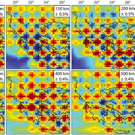 Checkerboard Resolution Tests At The Same Depths Shown In Figure 3