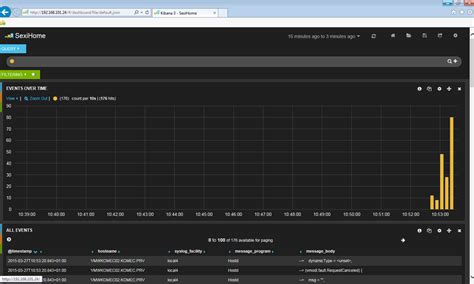 installazione e configurazione sexylog come syslog server per host