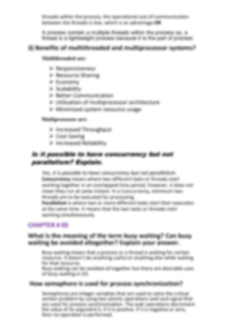 SOLUTION What Is Operating System Important Questions Answers For Beginners Studypool