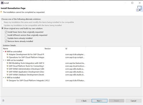 Could Not Install Sap Hana Development Tools In Eclipse Oxygen Stack