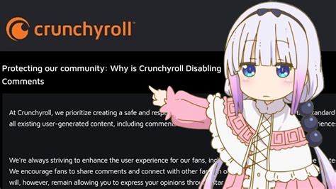Crunchyroll Disables Comments Permanently to Censor Community and They ...