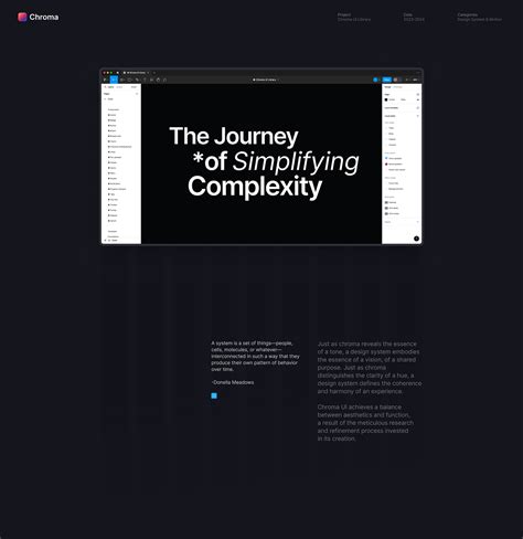chroma ui library behance