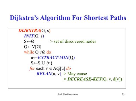 Single Source Shortest Paths Ppt