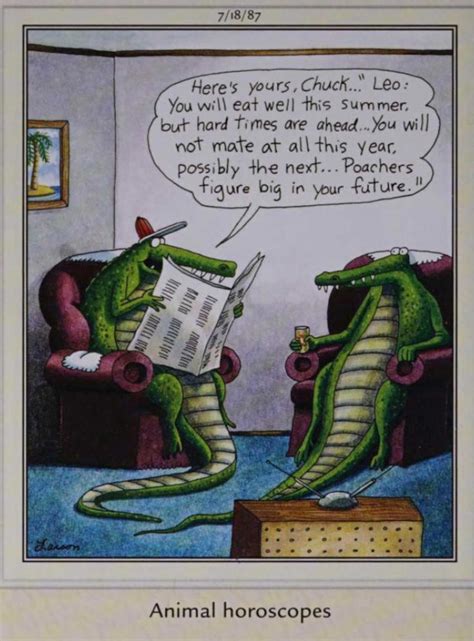 10 Funniest Far Side Alligator And Crocodile Comics Ranked