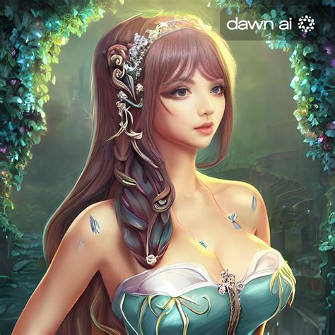 Rule 34 Ai Generated Big Breasts Dawn Ai Hair Ornament Original