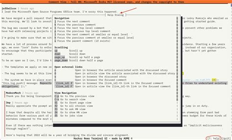 github aome510 hackernews tui a terminal ui to browse hacker news