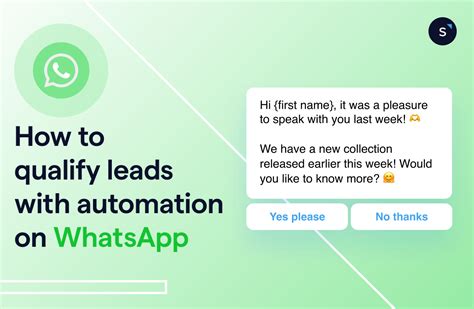 Qualify Leads With Automatic Messages On Whatsapp