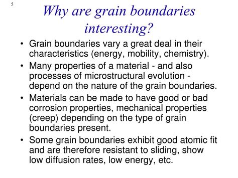 Ppt Misorientations And Grain Boundaries Powerpoint Presentation