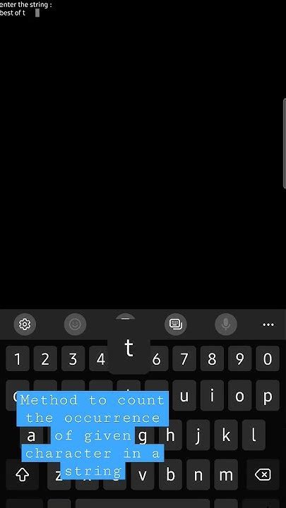 How To Count Occurrence Of Given Character In A String In C Language Interview Coding