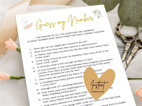 guess my number game hen party games hen do bachelorette party