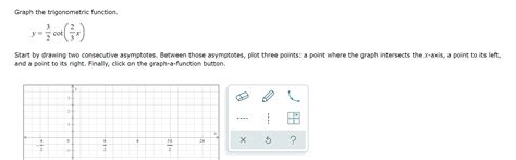 Solved Graph The Trigonometric Function Y Csc 3 X 3 Start