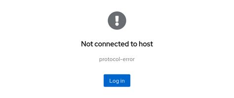 Logging Into Remote Machine With Cockpit ≈ 286 Fails With `protocol Error` · Issue 19317
