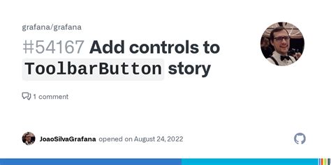 add controls to `toolbarbutton` story · issue 54167 · grafana grafana