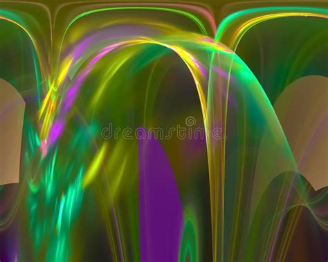 Digital Abstract Fractal Wave Wallpaper Sparkle Power Fantasy