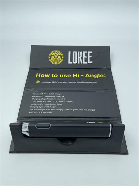 Lokee Hi Angle Black Lokee