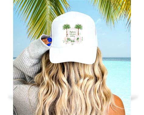 Beach Club Trucker Hats Palm Springs Birthday Hat Beach