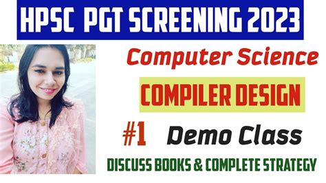 Demo Class Introduction Of Compiler Design NS CLASSES YouTube