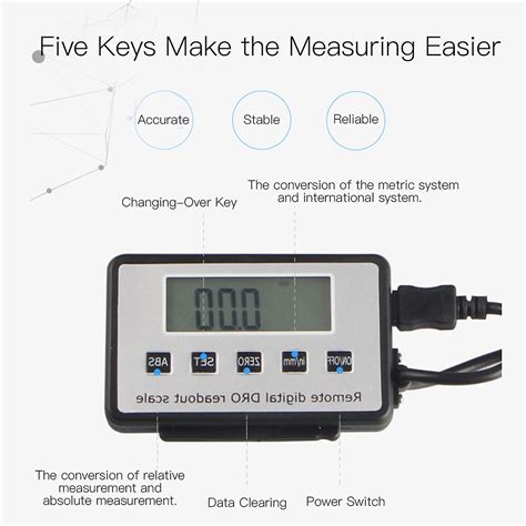 Digital Linear Scale With Remote Display Digital Readout Linear Scale