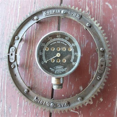Pre 1922 Corbin Brown Speedometer