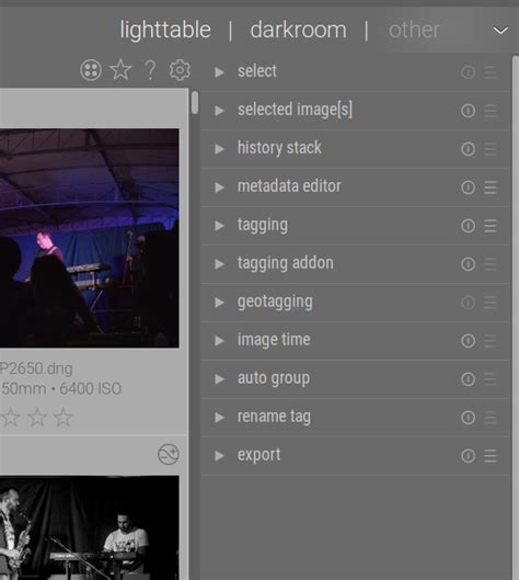 Missing Styles Module In Lighttable Darktable