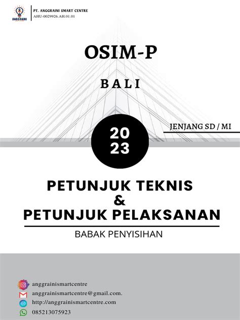 Juknis Osim P Bali 2023 Pdf