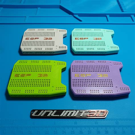 Stl File Unlimit3d Esp32 Breadboard Mini Mk2 🍞 ・3d Printer Model To