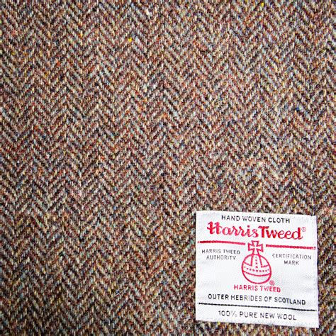 Harris Tweed Fabric 100 Harris Tweed Carloway Mill