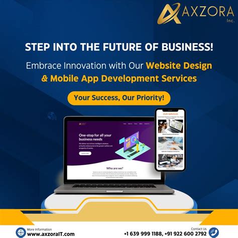 Axzora On Linkedin Innovation Website Webdesign Webdevelopment Mobileapp Appdevelopment…