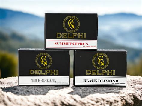 Delphi Soap Mens Soap Bar I Natural Soap I Handmade Soap