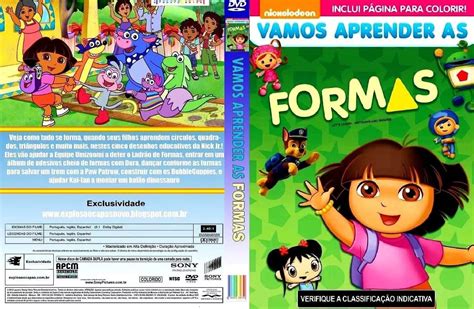 Vamos Aprender As Formas Cores 123 Feliz Natal 4 Dvds Mercado Livre
