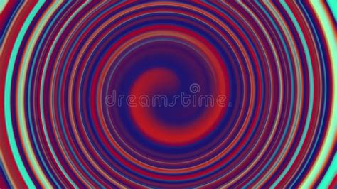Simple Abstract Animation Of Colorful Curved Lines Patterns Moving