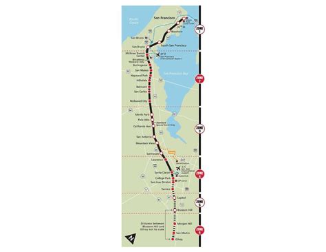 🗺caltrain Zone Map Offline Map In Pdf
