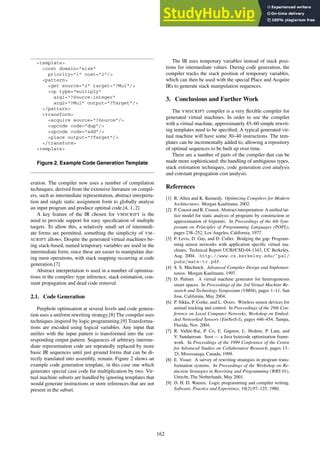 An Optimising Compiler For Generated Tiny Virtual Machines PDF