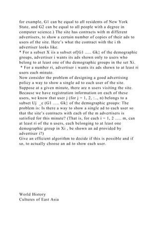 41 In Chapter 7 In Algorithm Design By Jon Kleinberg And Eva Tordo Docx