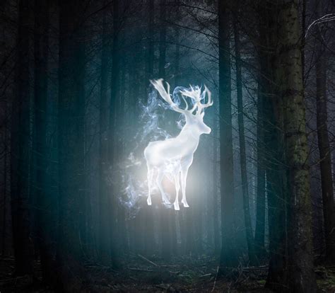 Stag Patronus Archivo Png Para Photoshop Etsy