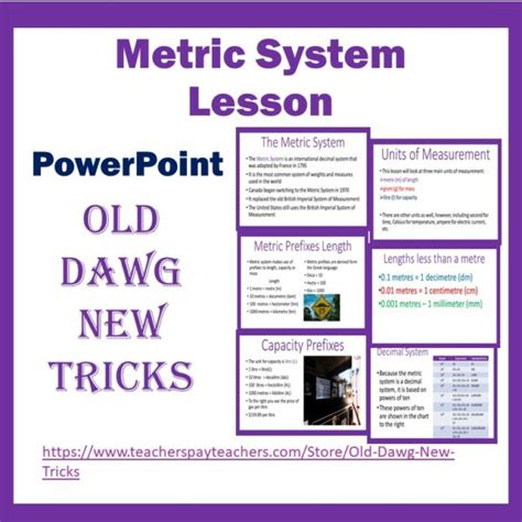 Metric System Lesson PowerPoint Made By Teachers