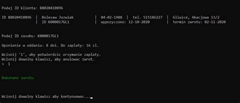 Github Paulinaczapla Library Management System Console Program Carried Out Using The