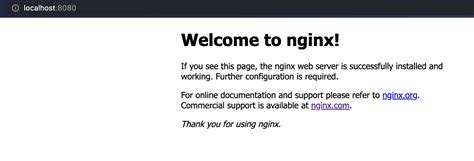 Mac系统通过homebrew安装nginx 寒澈笔记