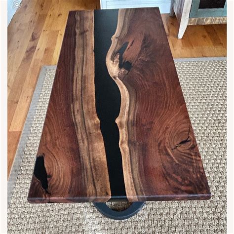 Custom Live Edge Wood Coffee Table Aptdeco