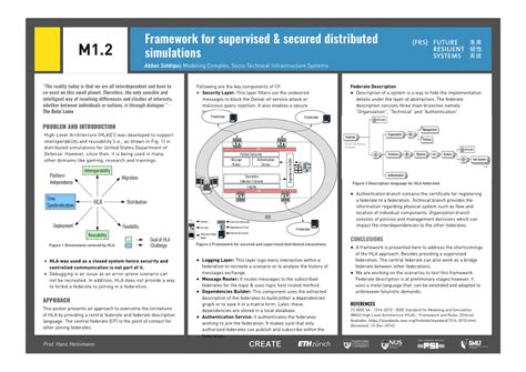 Pdf Framework For Supervised And Secured Distributed Simulations