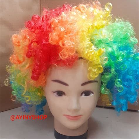 Jual Terbarurambut Kribo Wig Badut Shopee Indonesia