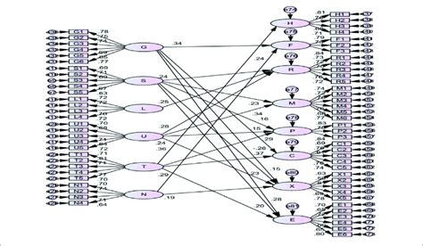 Modified Structural Equation Model Download Scientific Diagram