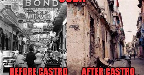 Cuba Before And After Castro Right Wing Humor And News