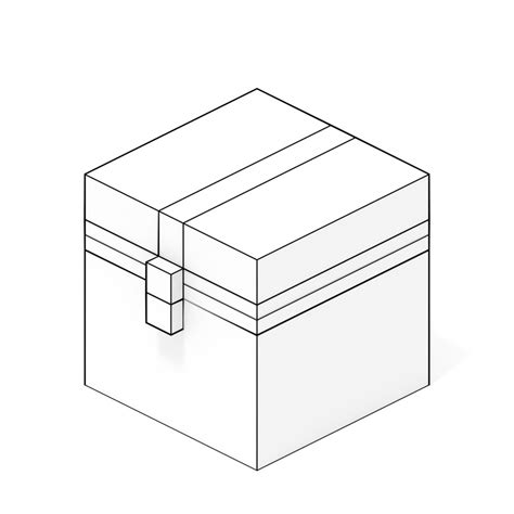 Minecraft Chest 3d Model 6 Blend Obj Free3d