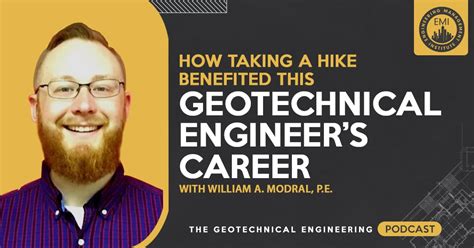 How Taking A Hike Benefited This Geotechnical Engineers Career Ep 033
