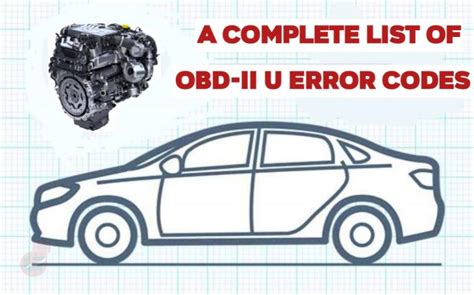 A Complete List Of Obd Ii U Error Codes