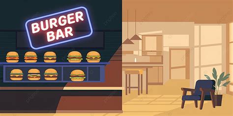 햄버거 가게 건물 만화 벡터 아이콘 햄버거 가게 만화 아이콘 벡터 그래픽 배경 일러스트 및 사진 무료 다운로드 Pngtree