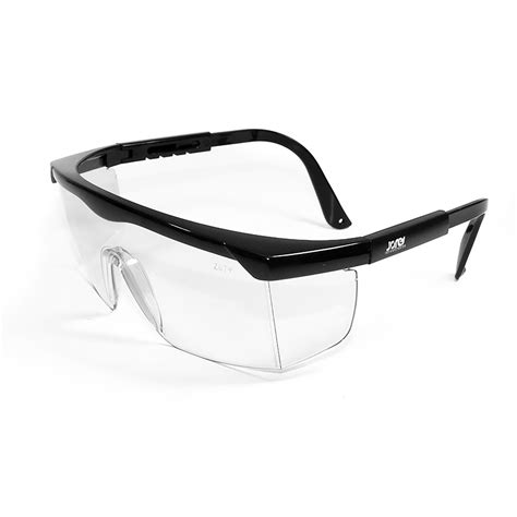 Ansi Safety Glasses With Side Shields For Uv And Impact Protection